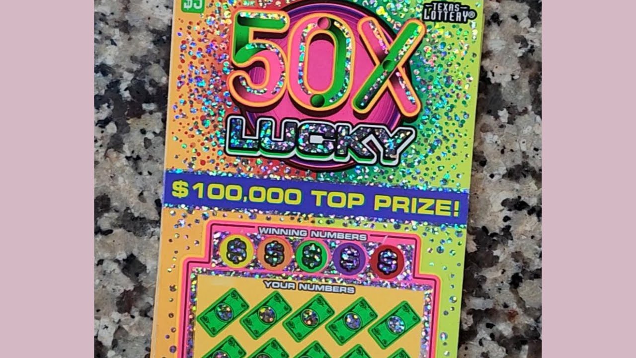 $5 50X Lucky scratch offs - YouTube