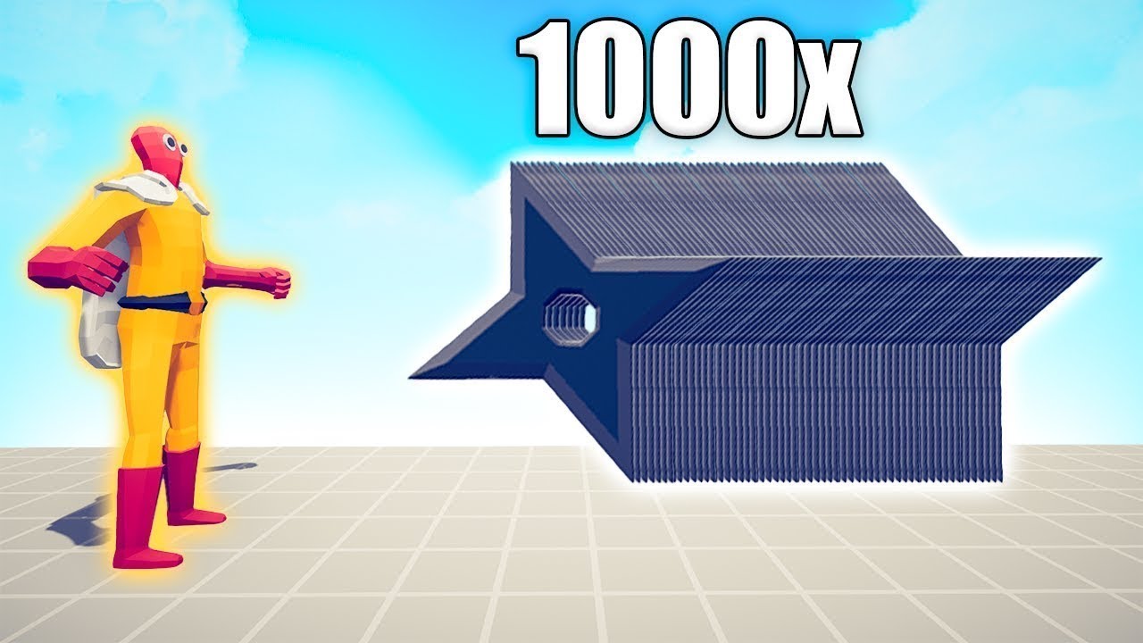 1000x OVERPOWERED NINJA vs EVERY UNITS - TABS | Totally Accurate Battle ...