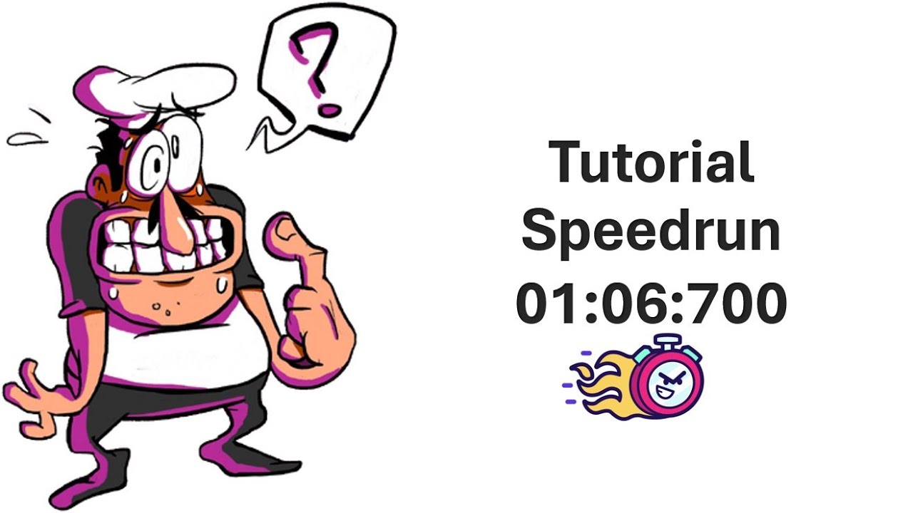 Tutorial Speedrun |01:06:700| - Pizza Tower - YouTube