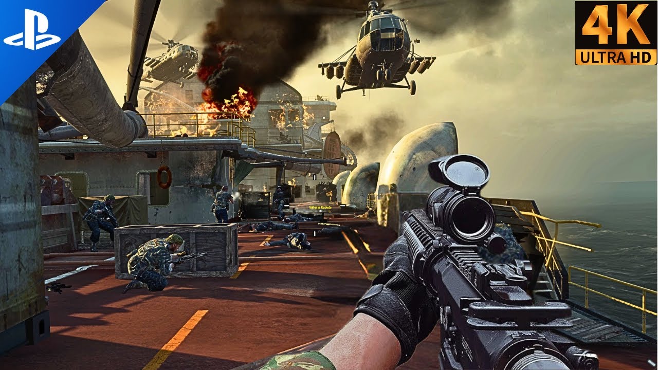 Eliminate Dragovich and Stop Bio Terrorist Attack |Call of Duty Black ...