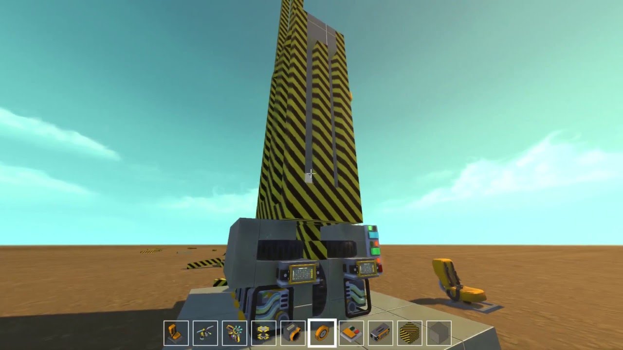 Scrap Mechanic Machine Gun - YouTube