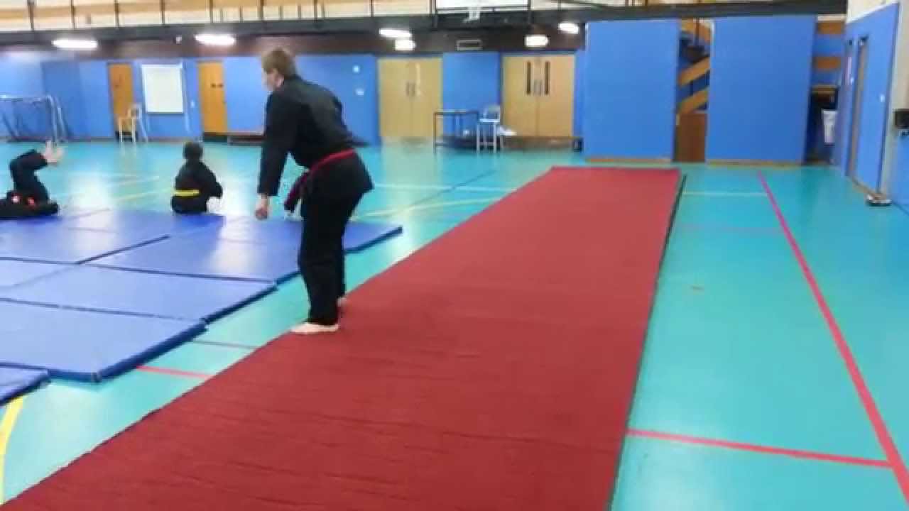 Hapkido - Back Breakfalls - YouTube