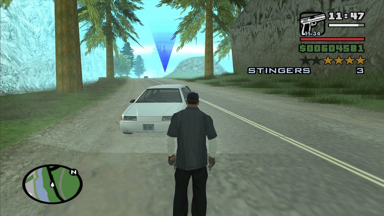 Puncture Wounds with a 4 Star Wanted Level - Steal Cars mission 4 - GTA ...