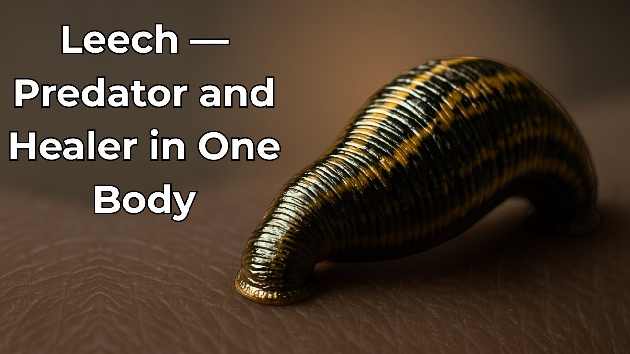 The function of a leech in nature - YouTube