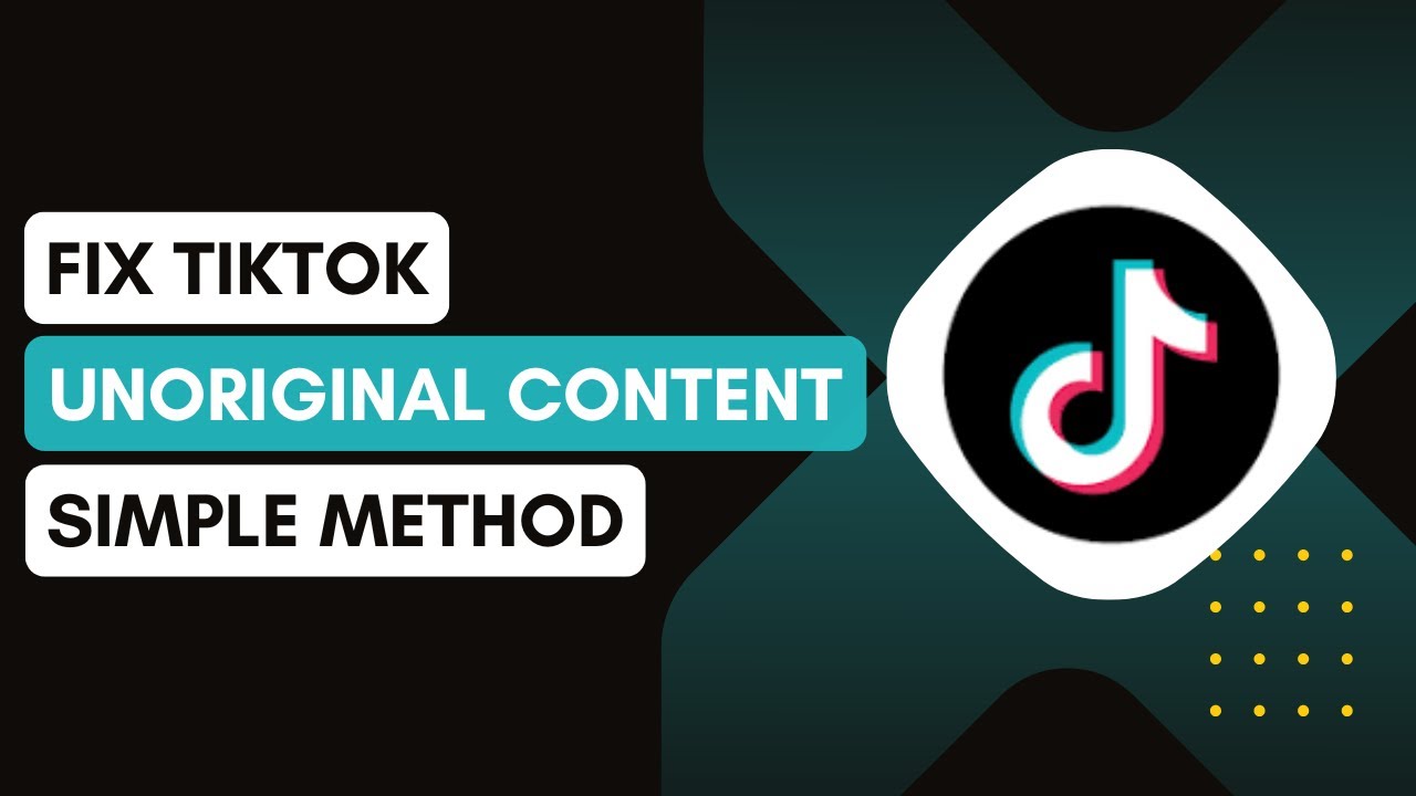 How To FIX Unoriginal Content Strikes On TikTok 2025 ! - YouTube