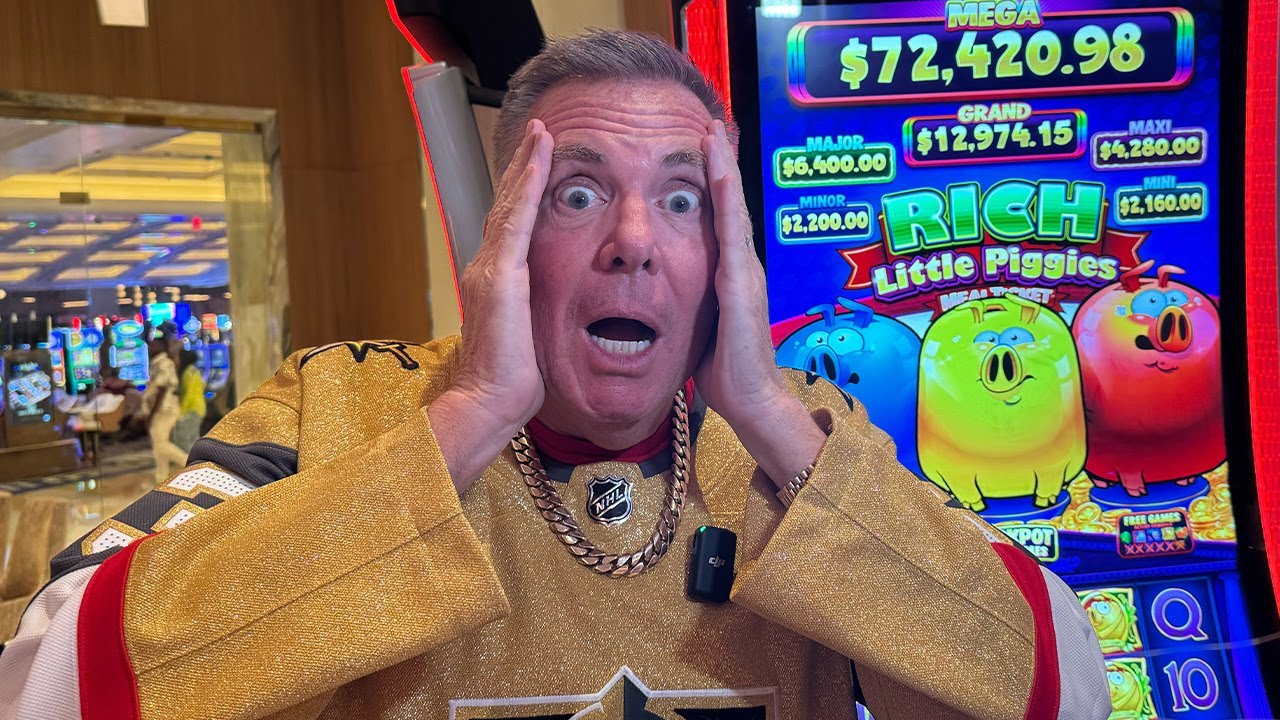 Crazy $300 Bets On A Pig Slot Machine - YouTube