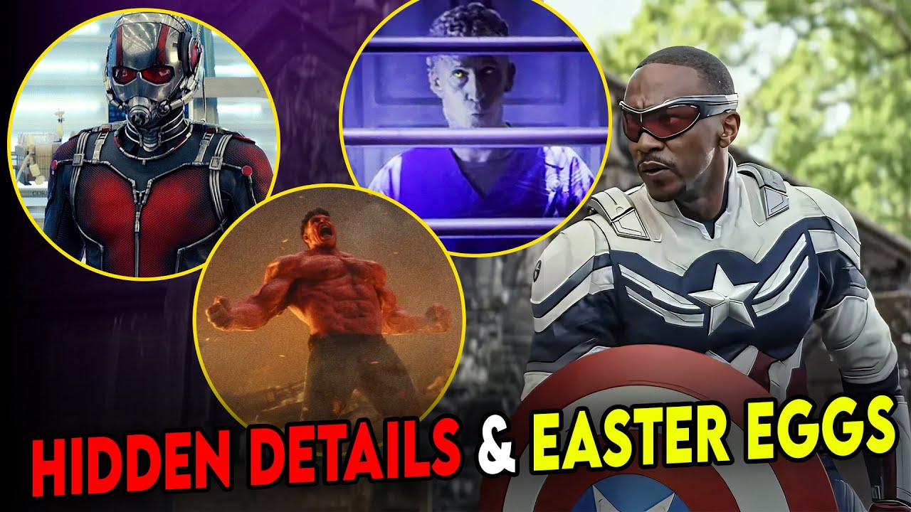 Captain America Brave New World – Hidden Details & Easter Eggs You ...