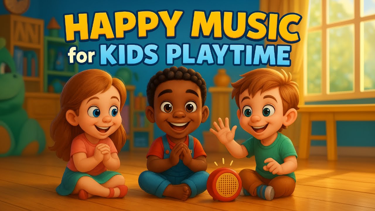 Playtime Music for Kids 🎈 Happy Music for Playtime 🎵🎶 Best Children's ...