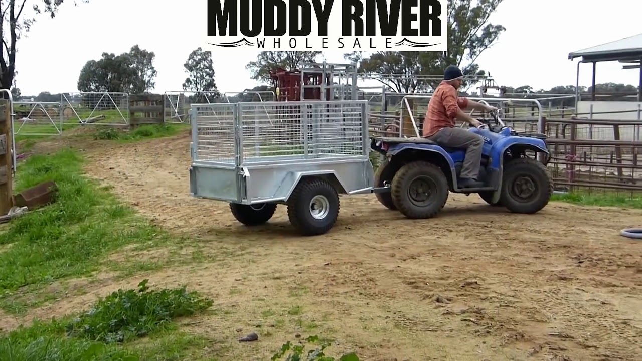 THE HULK 5X3 ATV/ LAWN / LIVE STOCK TRAILER by FREEDOM FARM TRAILER ...