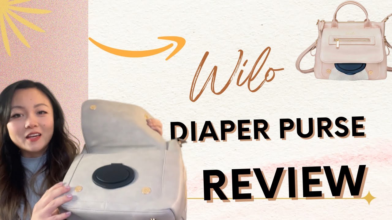 Wilo Diaper purse/bag review and unboxing - YouTube