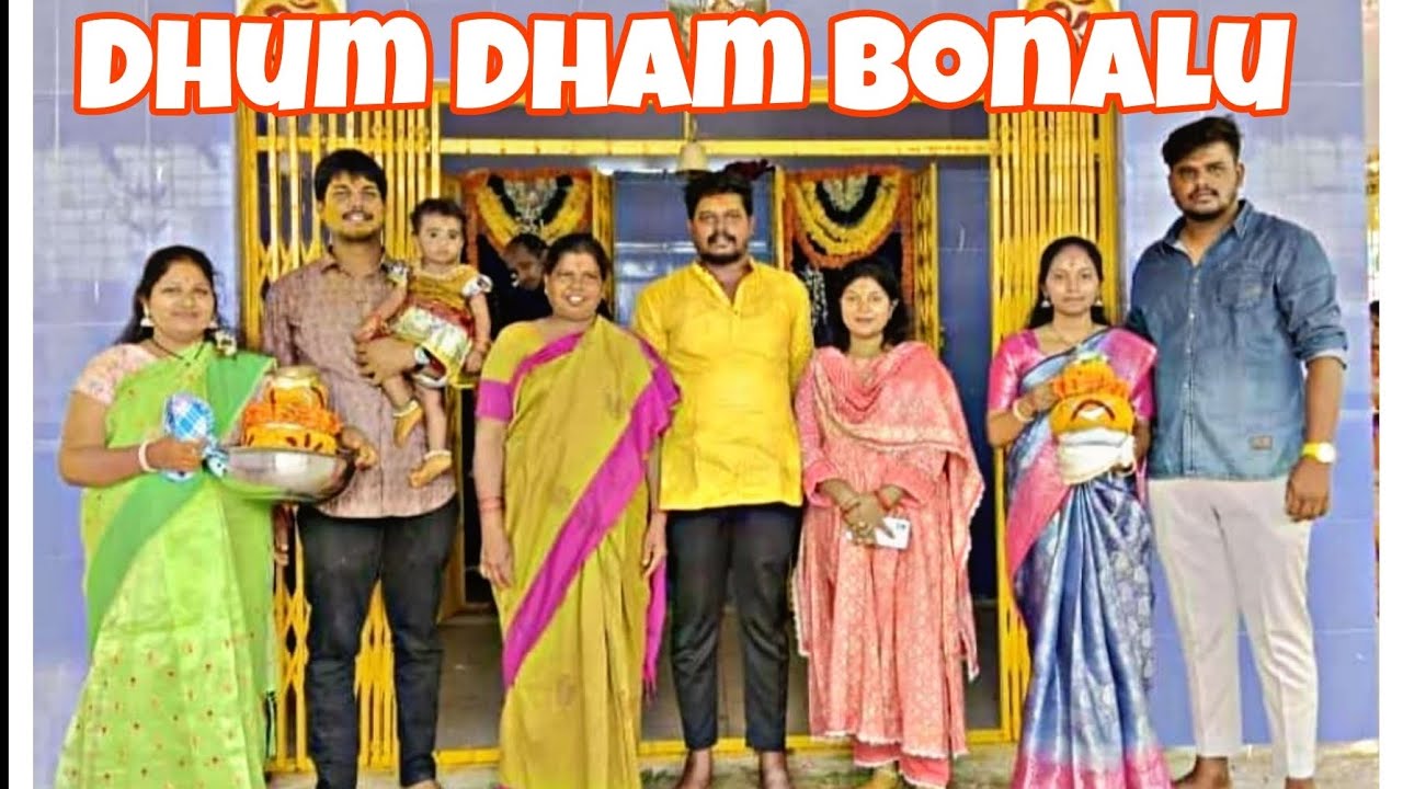 Dhum Dham Bonalu🙏🏻😍 || After marriage first bonalu || Bonala Jatara ...