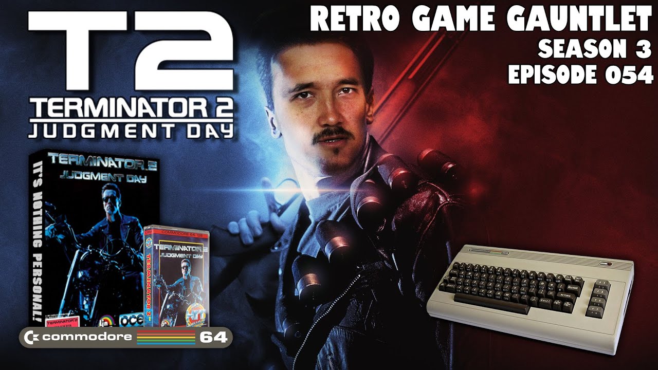 Retro Game Gauntlet - S03E54 - Terminator 2 (Commodore 64) - YouTube