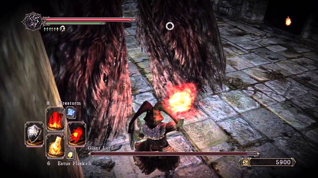 Dark Souls 2 -Giant Lord - YouTube