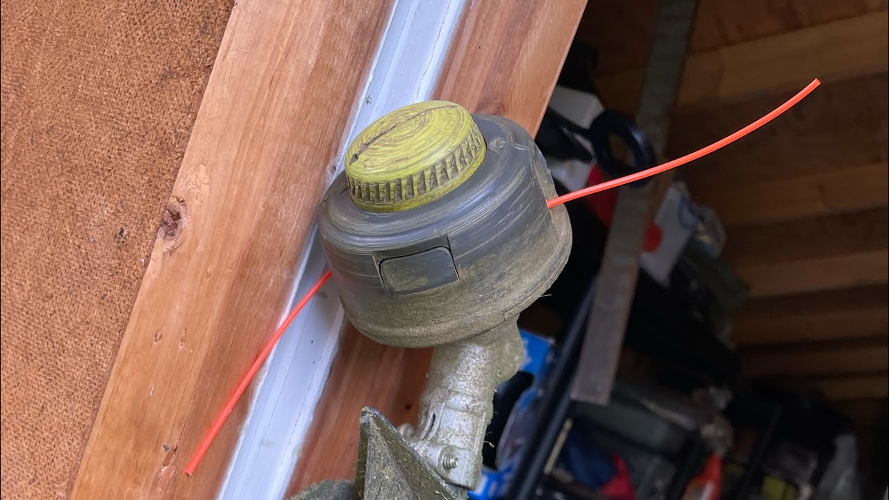 How to string a weed eater in under 60 seconds #shorts - YouTube