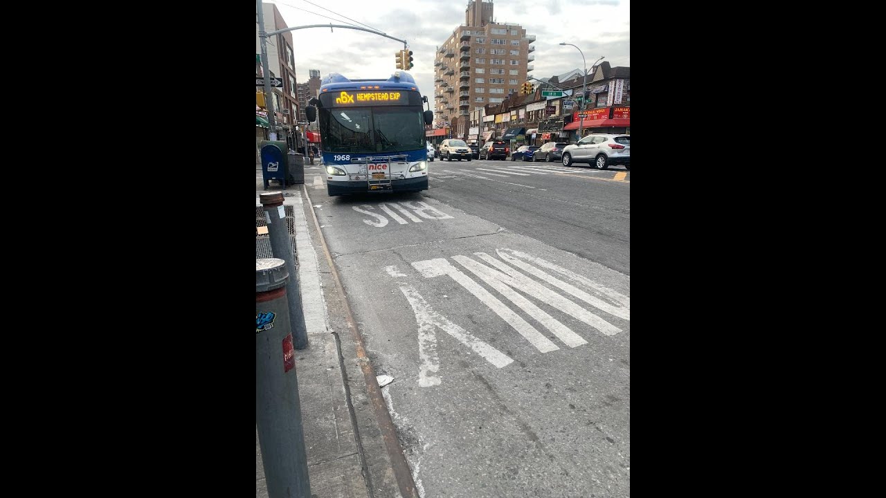 Queens, New York - NICE BUS - N6X Bus - YouTube