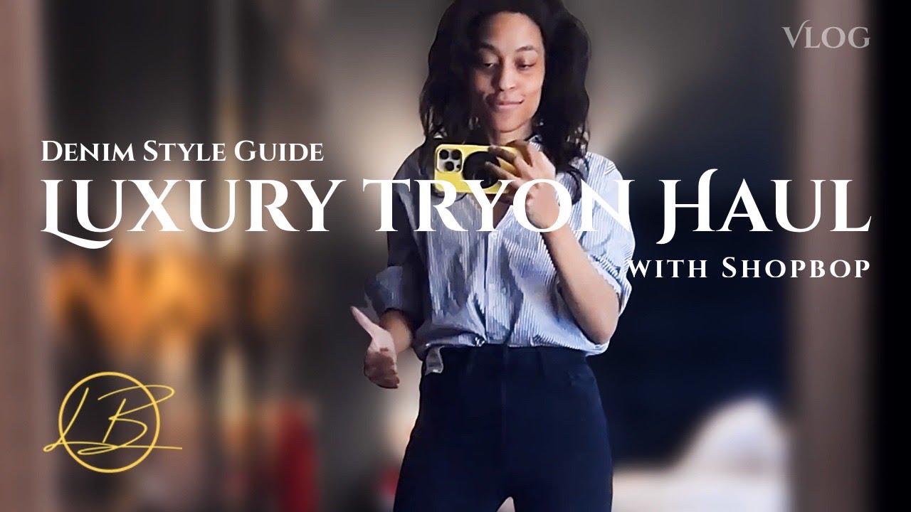 Vlog: Luxury TryOn Haul ft. Shopbop | Official Lauren Brown - YouTube
