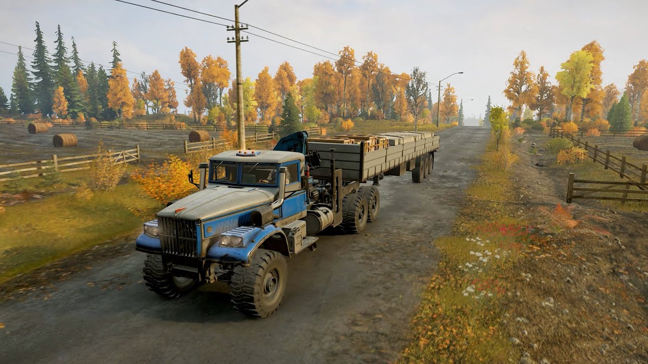 Tayga 6455B | Transport the Consumables | SnowRunner - YouTube