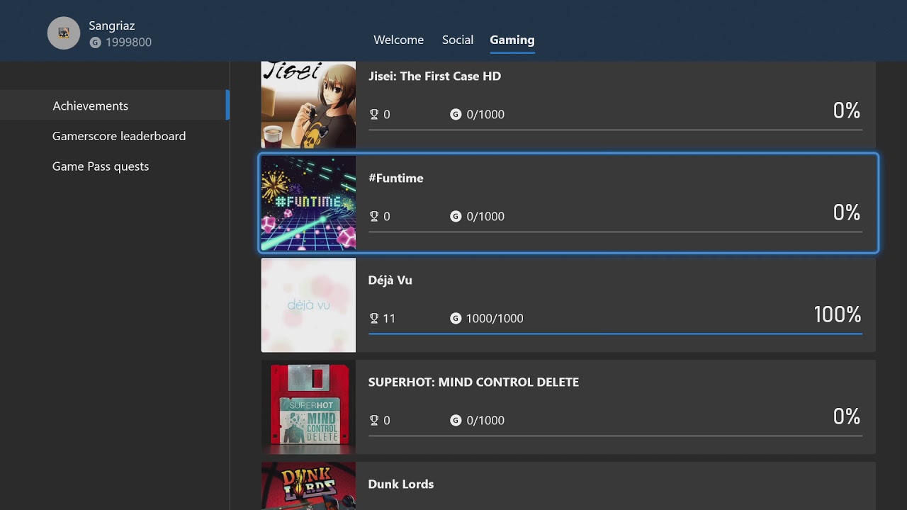 Celebrating 2 Million Gamerscore with Sangriaz! - YouTube