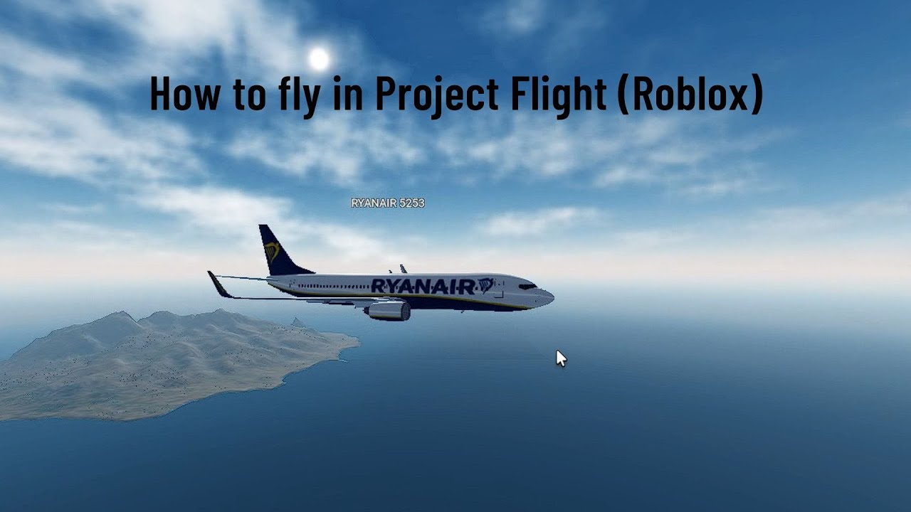 How to fly in Project Flight (Roblox) - YouTube