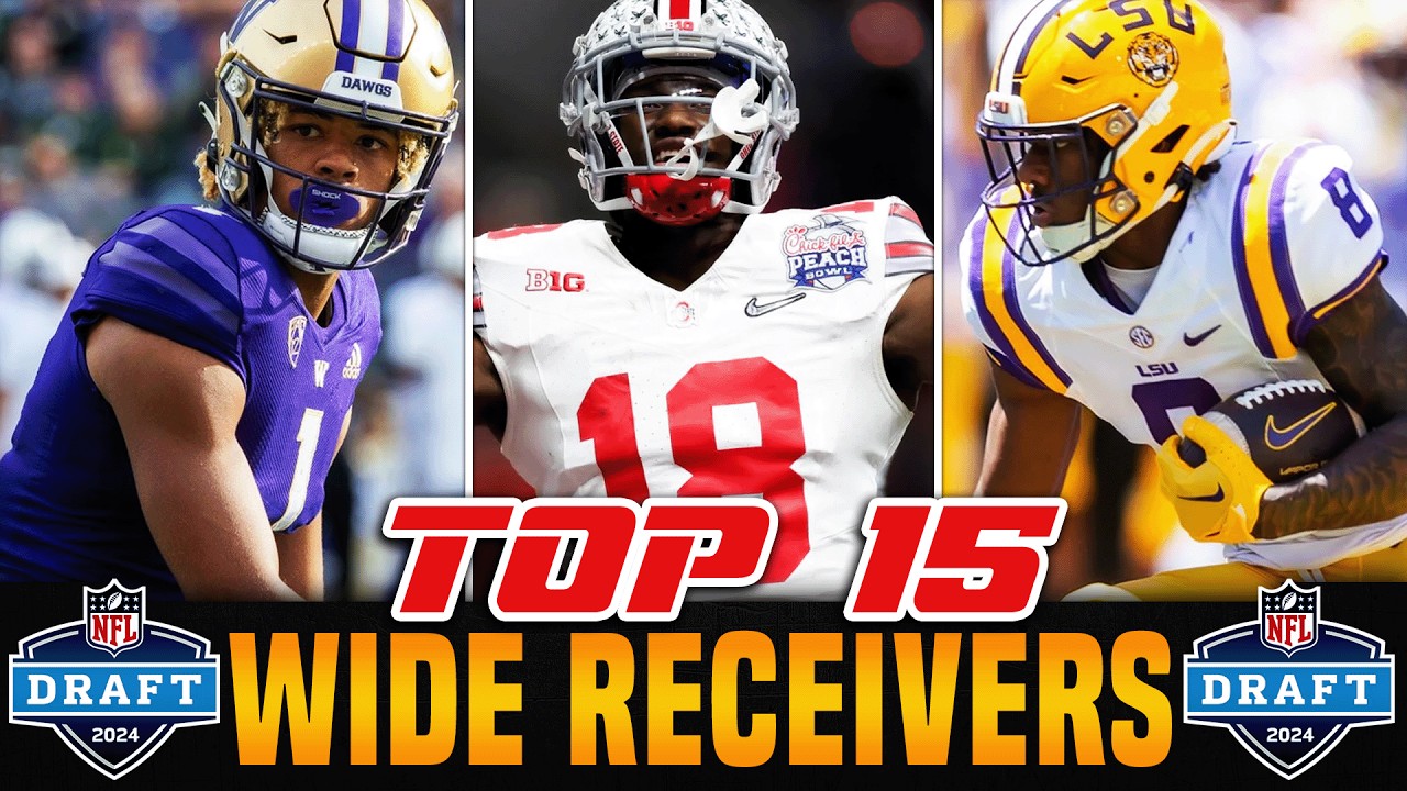Top WRs in the 2024 NFL Draft | Wide Receiver Rankings - YouTube