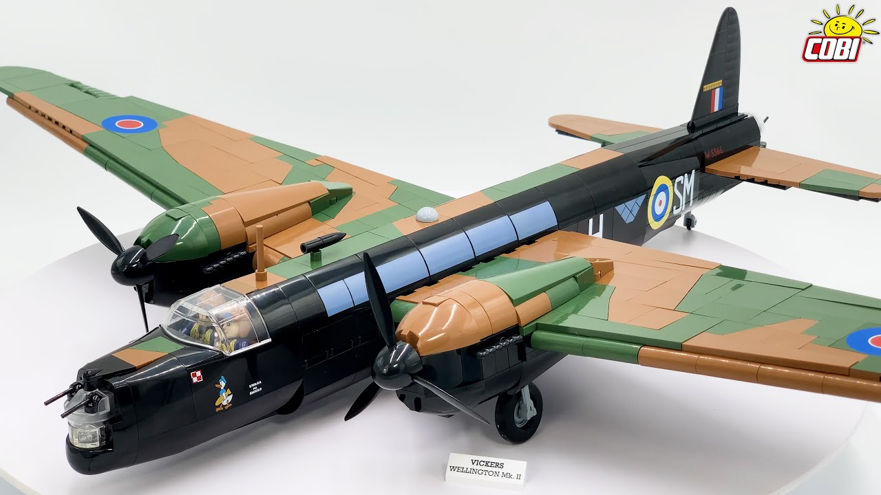 (COBI-5723) 💥 VICKERS WELLINGTON MK II 💥 FULL PRINTED - YouTube