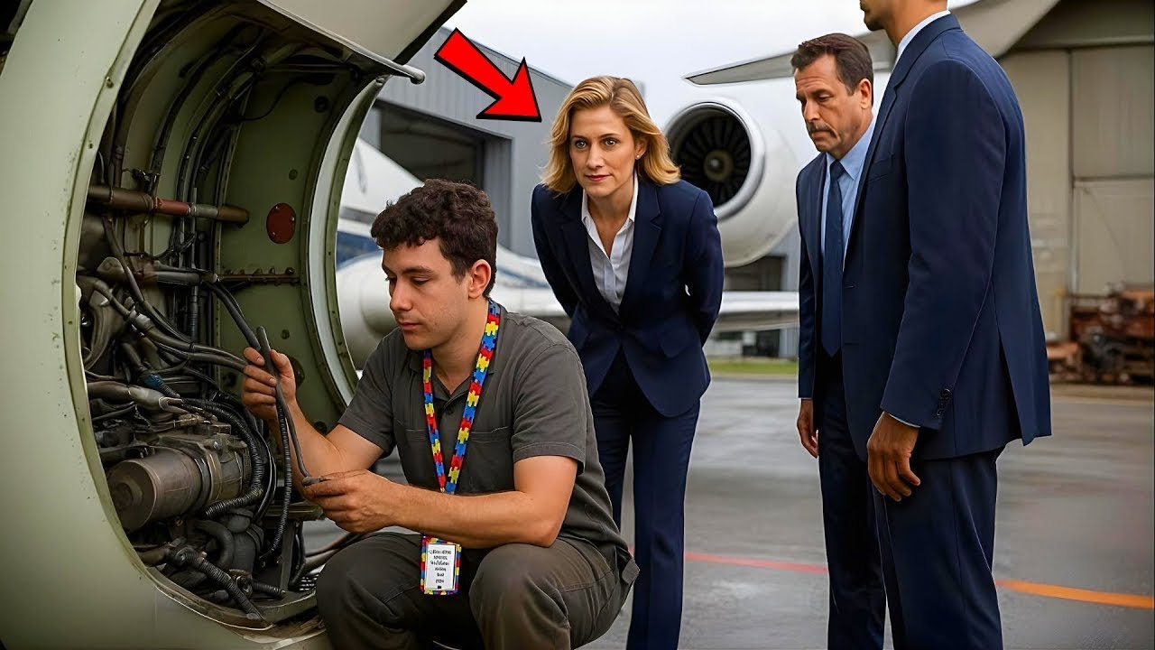 An AUTISTIC MECHANIC saves a BILLIONAIRE’S jet… now she won’t fly ...