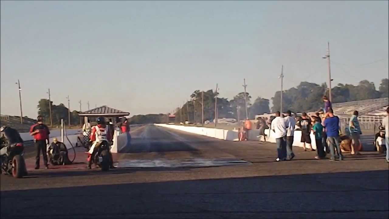 Leroy Brown Goes 9.3 at State Capital Raceway on 10/20/13 - YouTube
