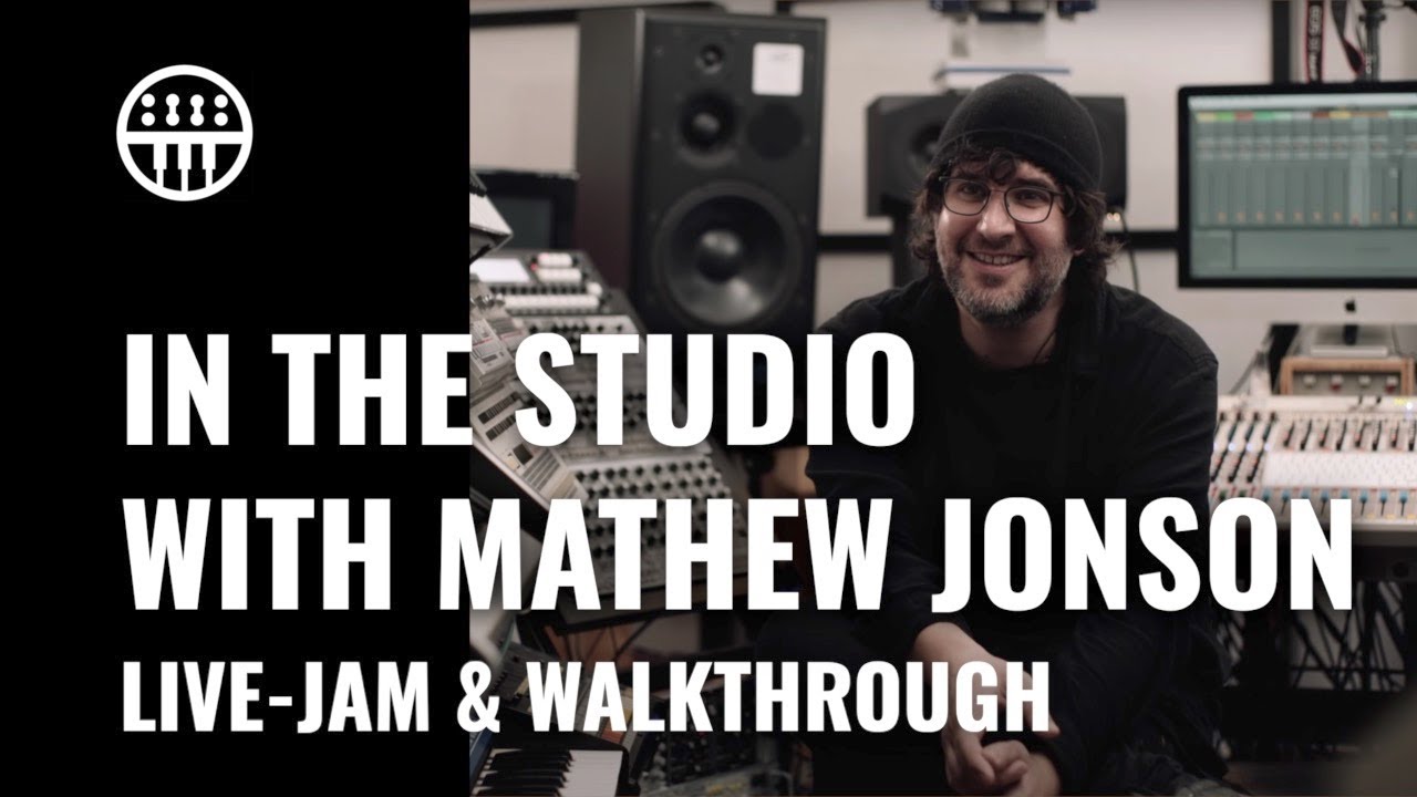 In The Studio with Mathew Jonson | Thomann - YouTube