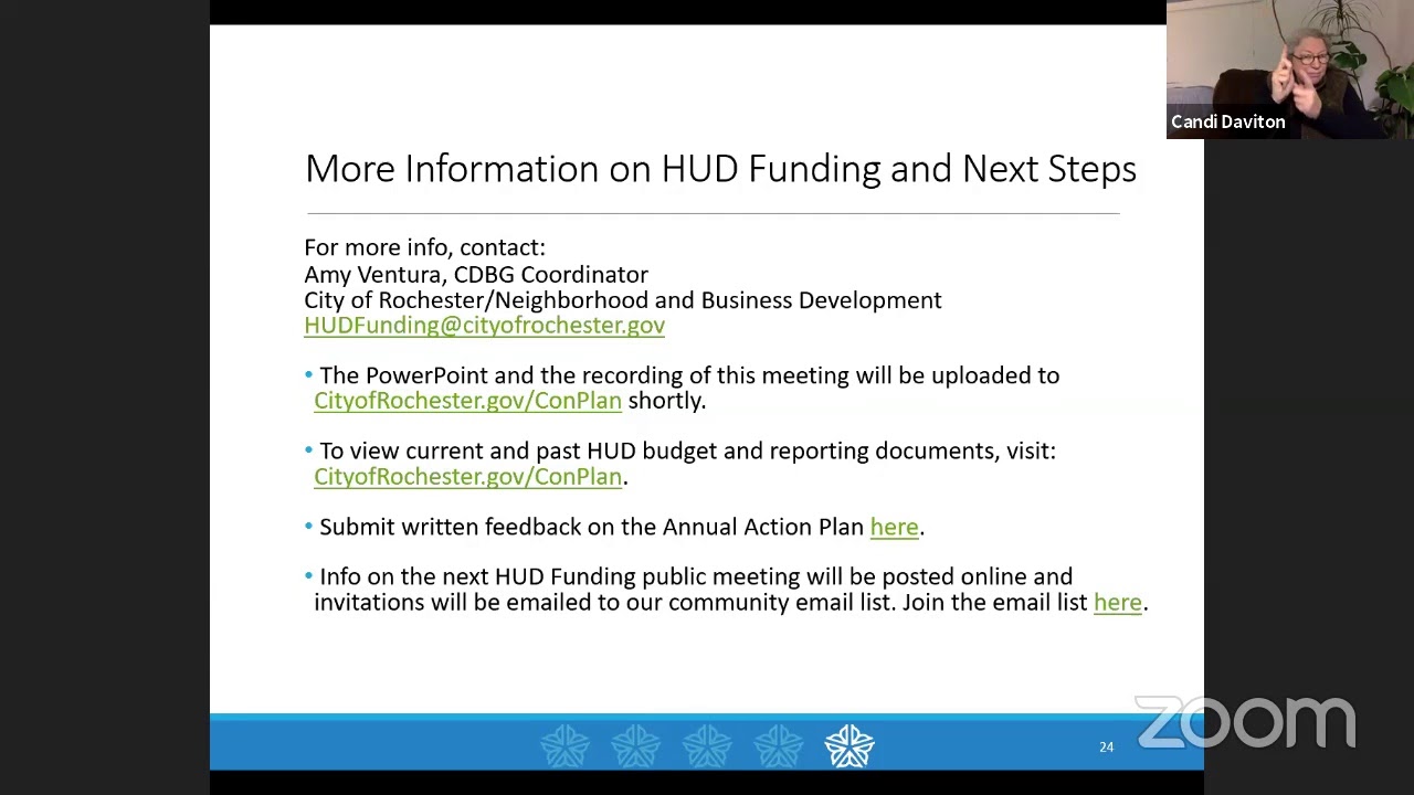 2021-22 HUD Funding - Annual Action Plan Public Input Meeting - YouTube