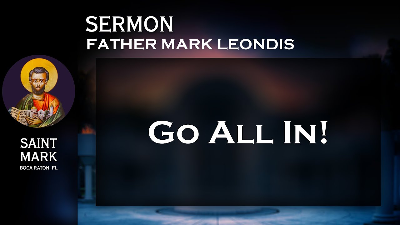 2024-09-22 Sermon: Go All In! - YouTube