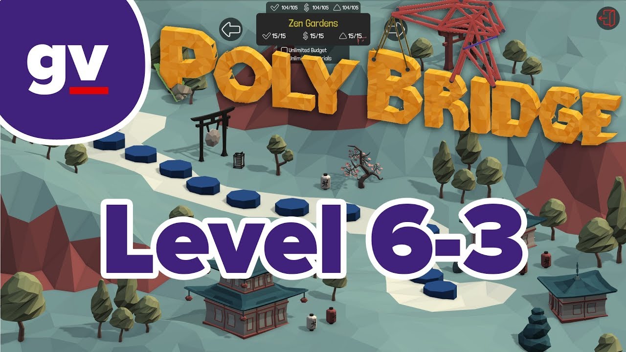 Poly Bridge 6-3: Triple Dump (Solution) - YouTube