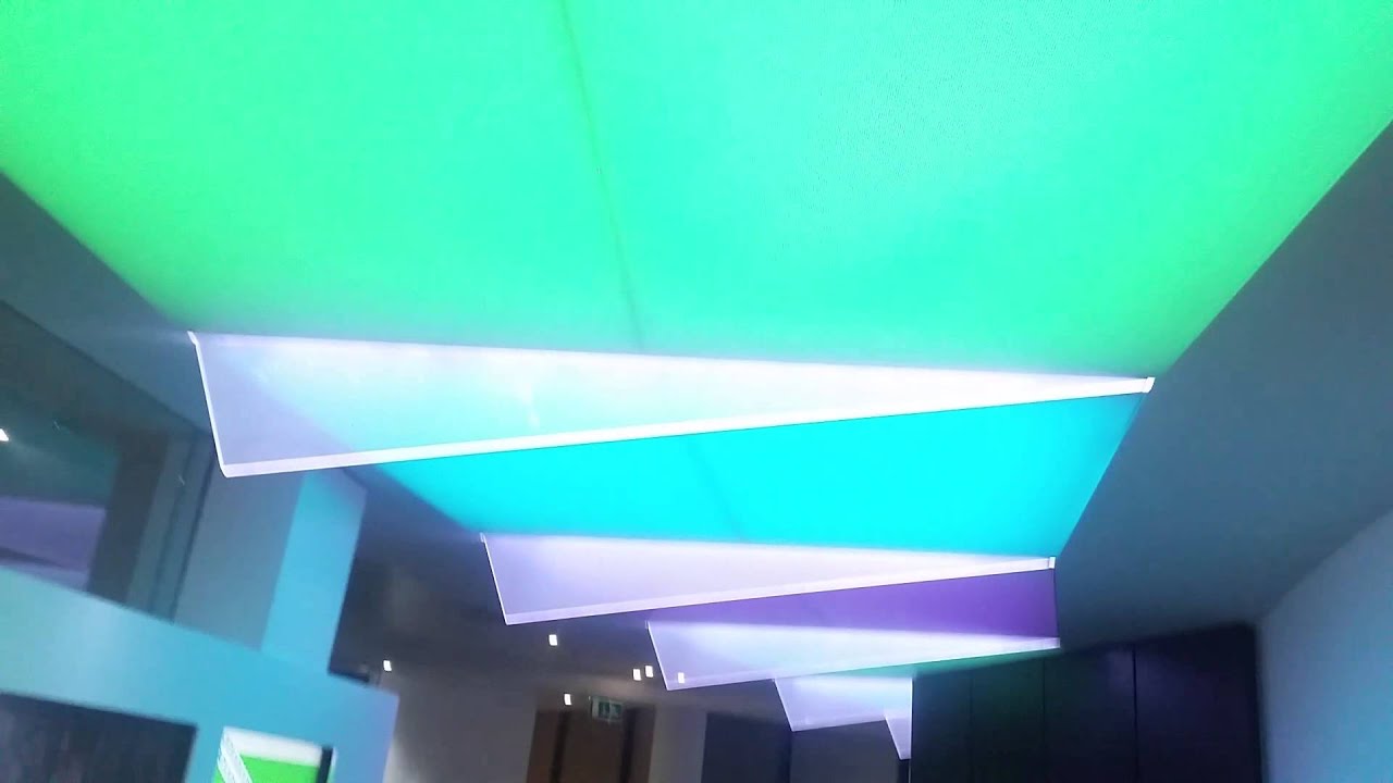 PoE Lighting RGB at Cisco London - YouTube