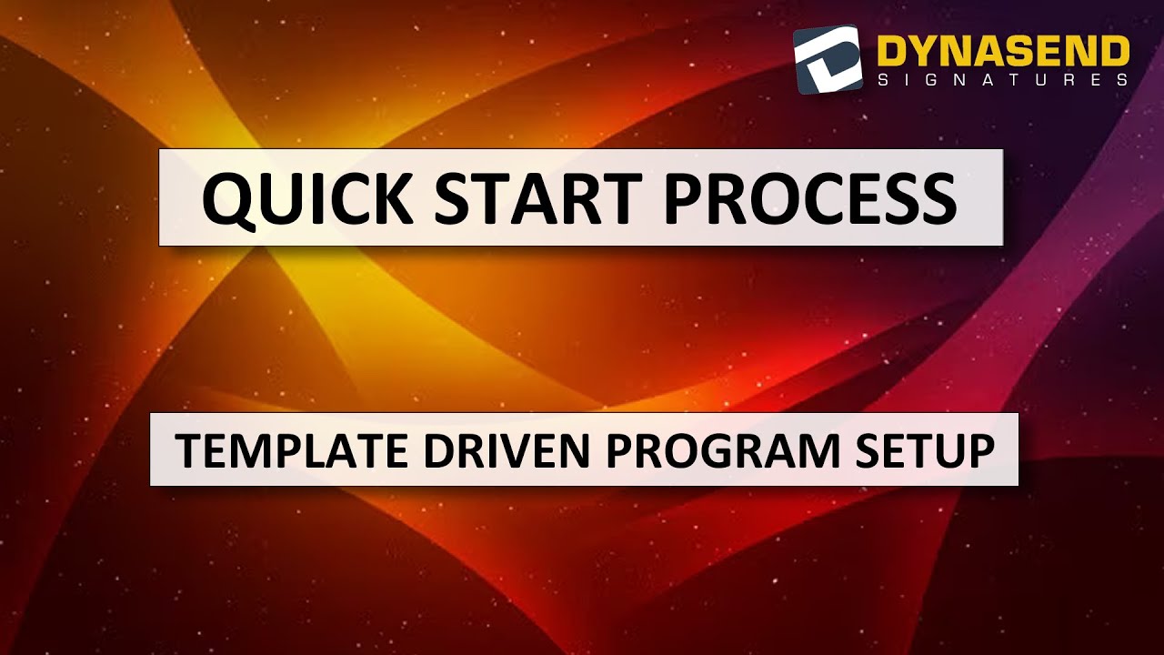 Quick Start Process - YouTube