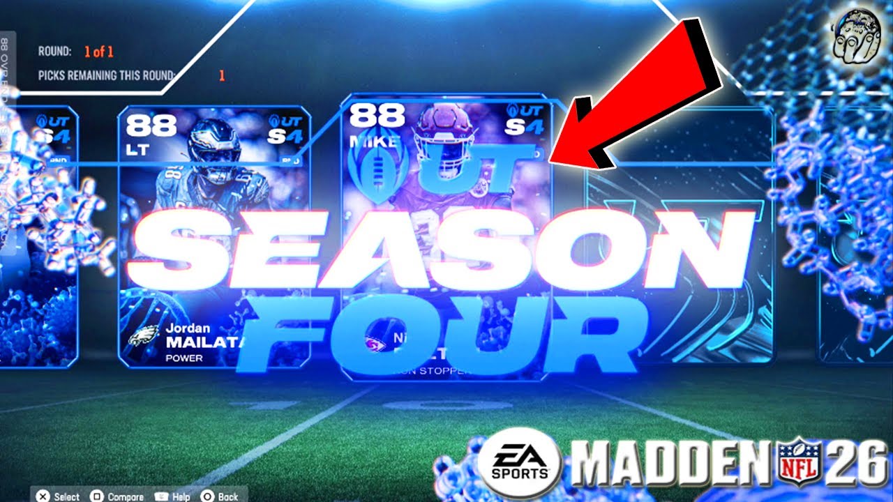 MADDEN 26 ULTIMATE TEAM SEASON 4! WHOS THE BEST FREE CARD TO CHOOSE ...