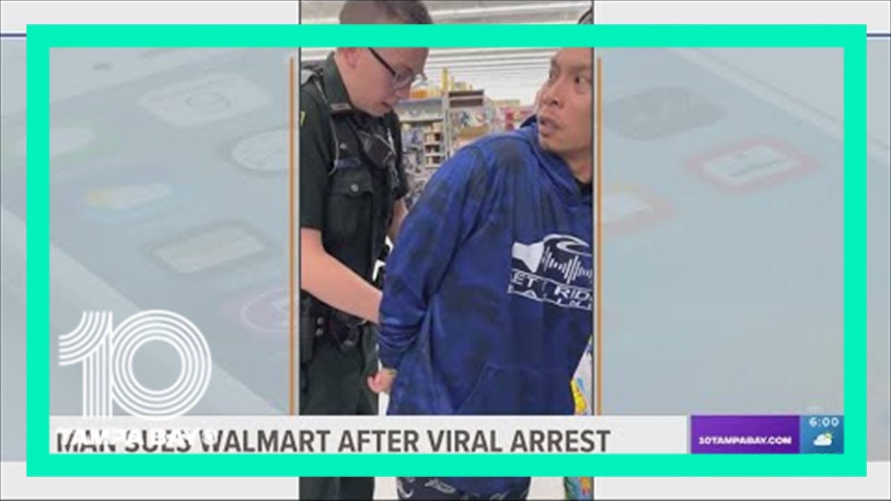 After viral video, Hudson man sues Hernando County deputy, Walmart for ...