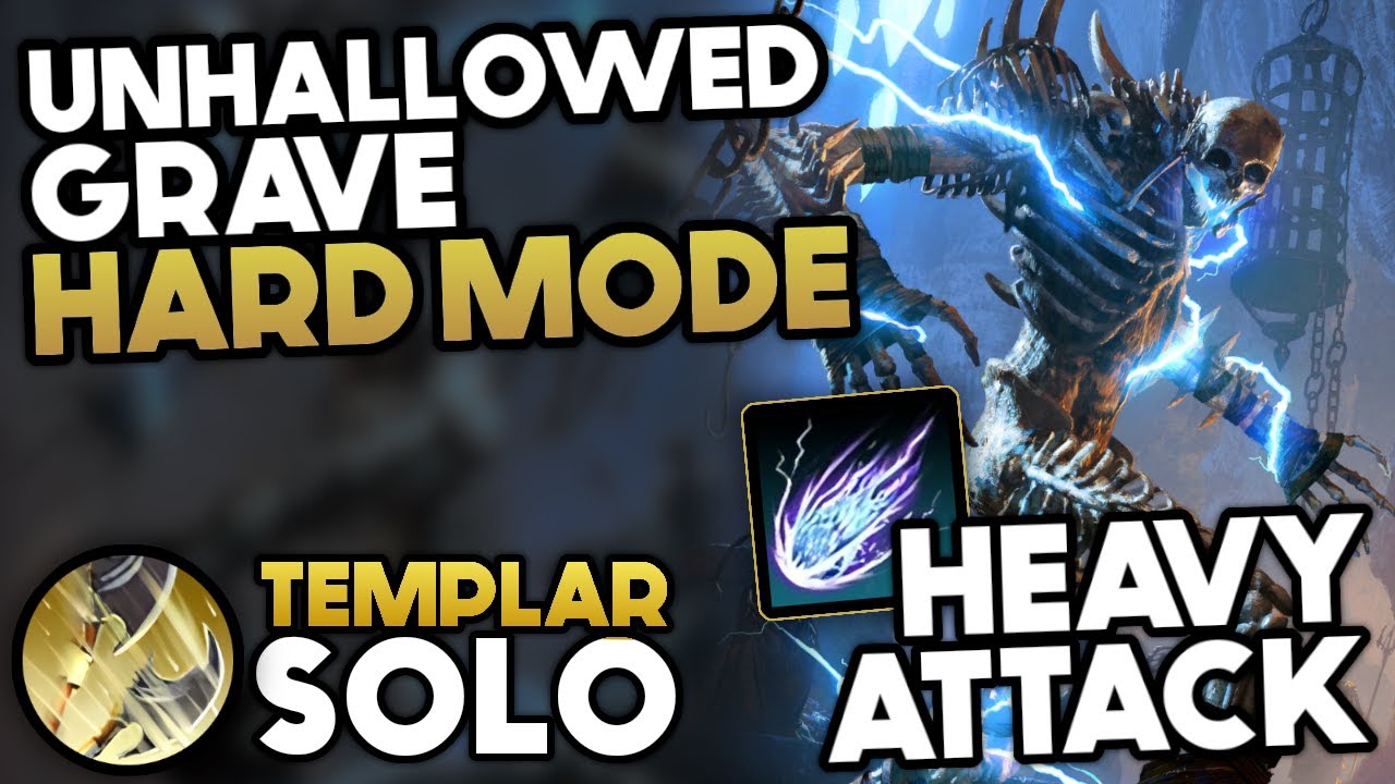 First Test of Solo Templar Heavy Attack Build - Veteran Hard Mode ...