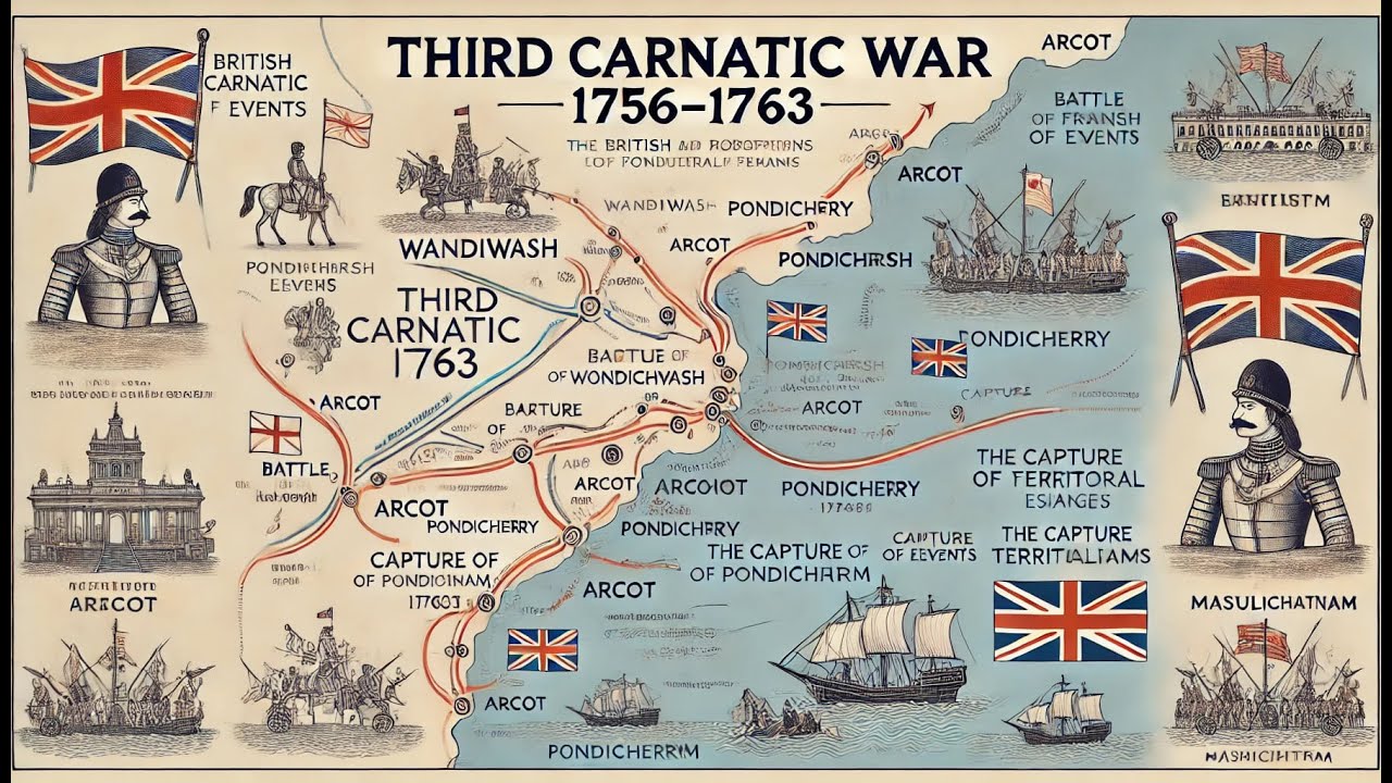 The Third Carnatic War Explained: A Mind Map for UPSC Success - YouTube
