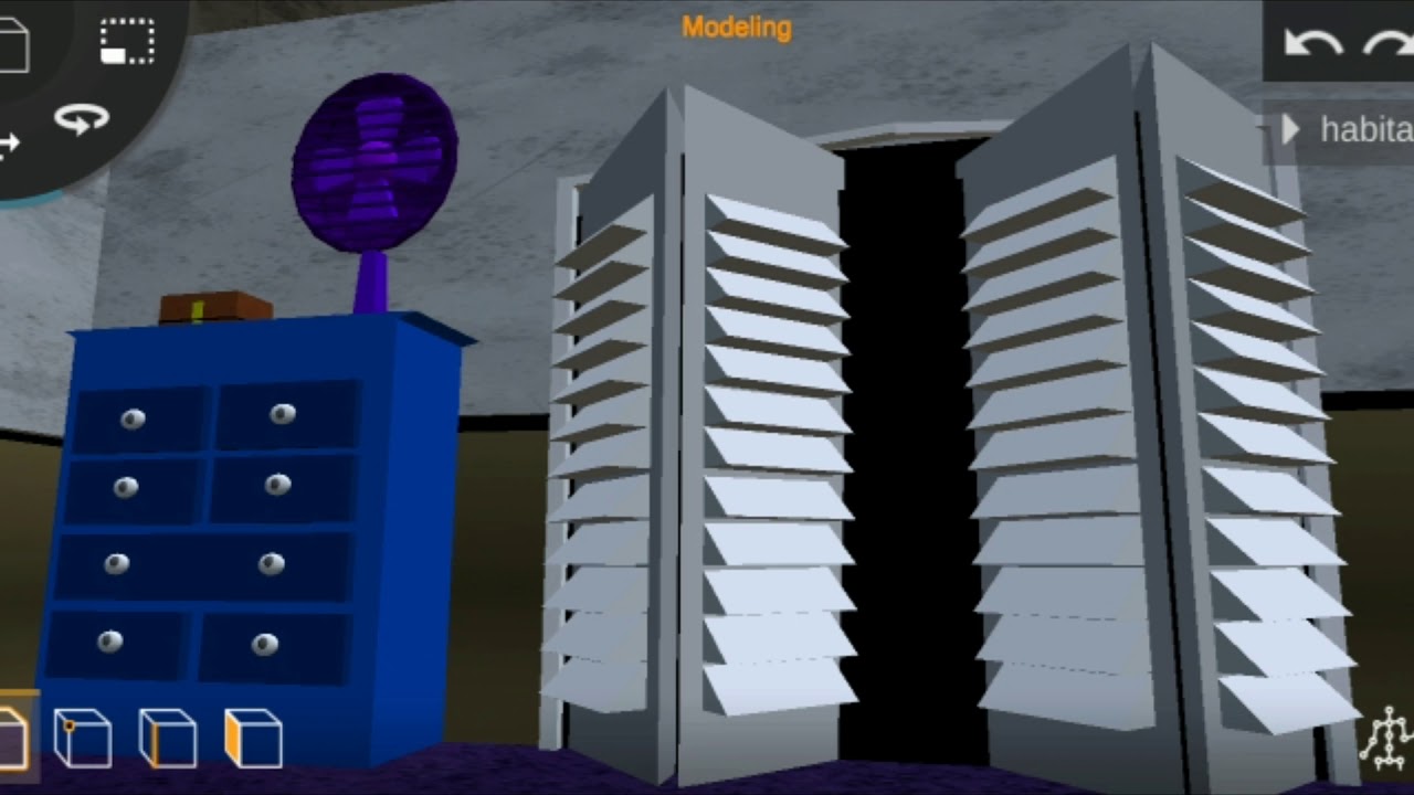 Mapa fnaf 4. Para prisma 3d. - YouTube