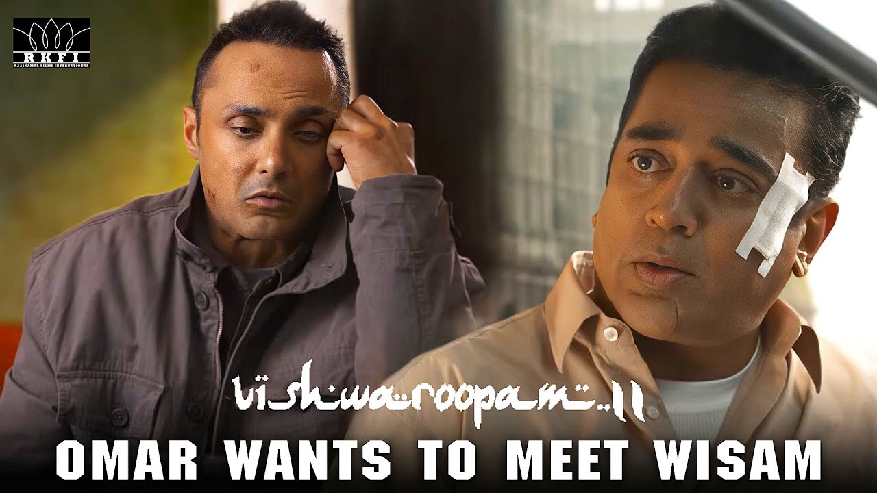 Vishwaroopam 2 | Omar Wants to Meet Wisam | Hindi |Kamal Hassan| Andrea ...