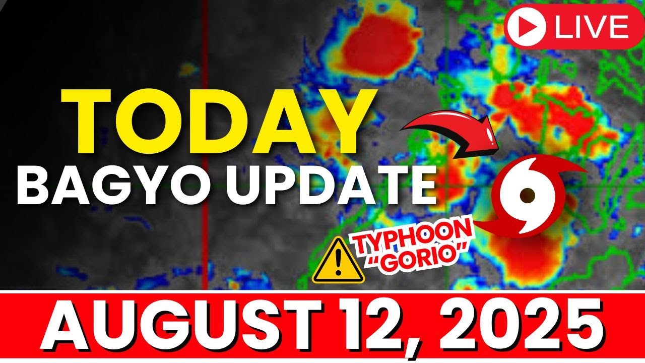Today Bagyo Update August 12, 2025 | Low Pressure Area in the ...