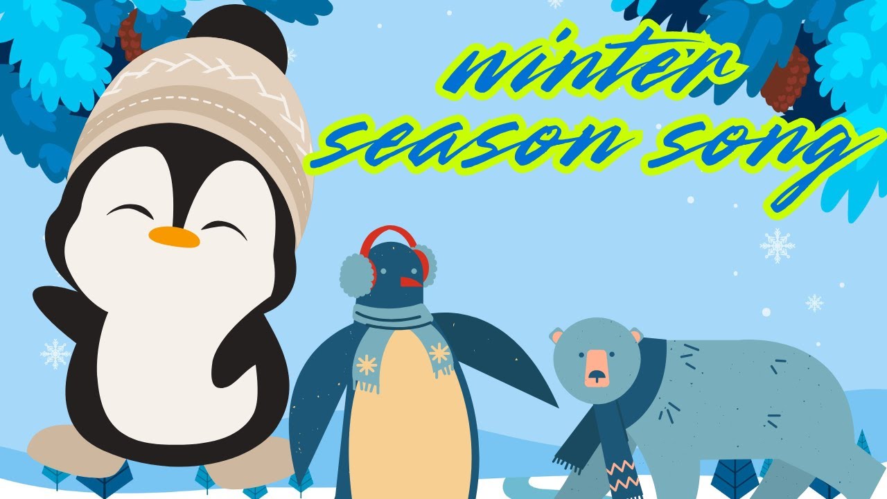 |Nursery rhyme for Winter Season|☃️🌨️🧤|Learning Rhymes| Winter Song ...