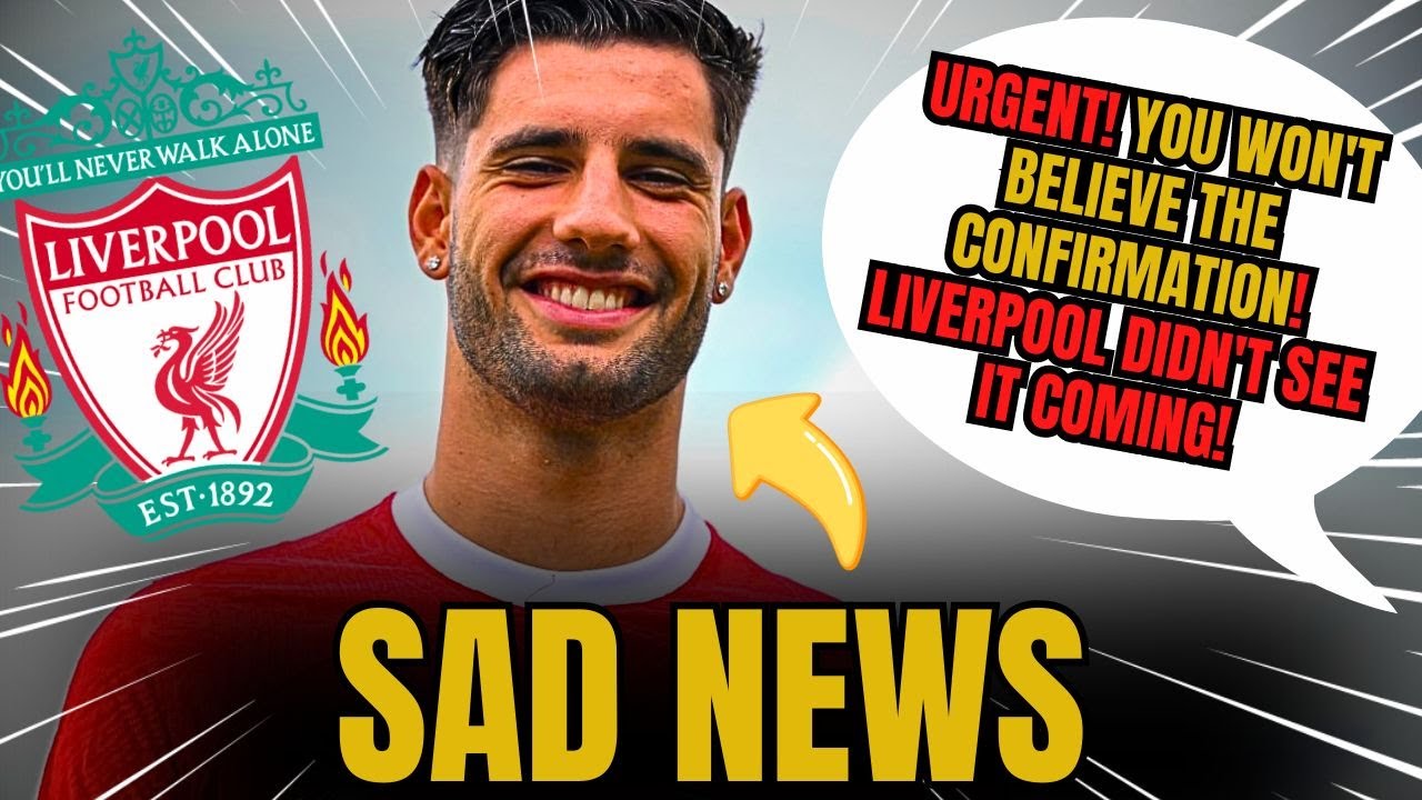 SAD NEWS FROM LIVERPOOL! THIS NEWS IS VERY SURPRISING! LIVERPOOL NEWS ...