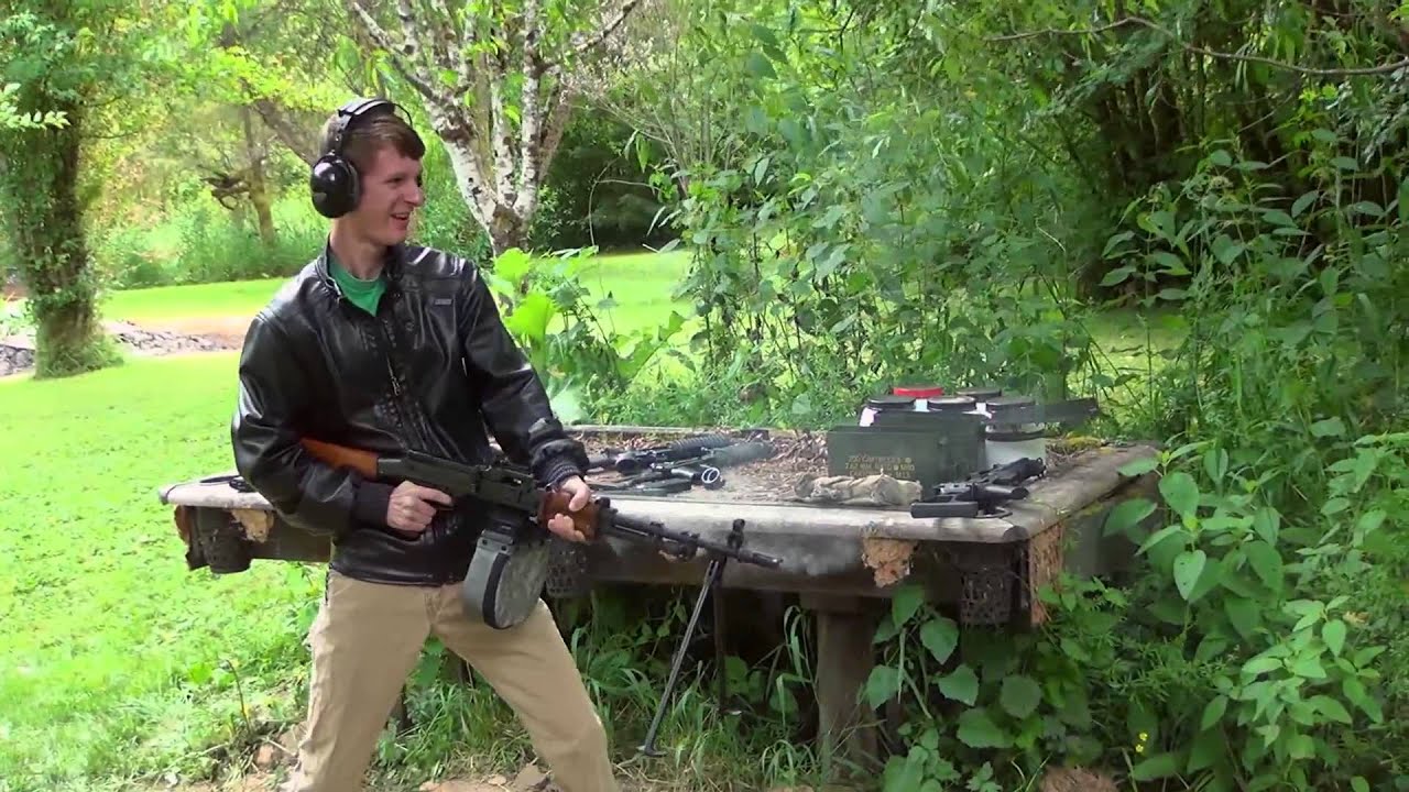 RPD 100 Round Dump - YouTube