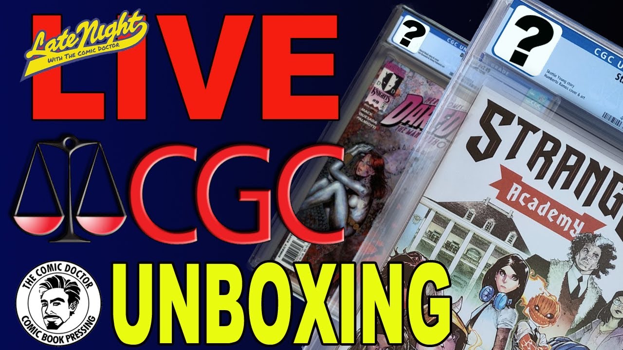 LIVE CGC UNBOXING! FEB 10, 2023 - TWO BOXES! - YouTube