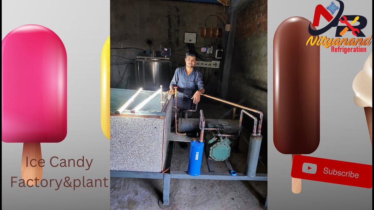 ICE CANDY FACTORY & PLANT 32 Moulds - YouTube