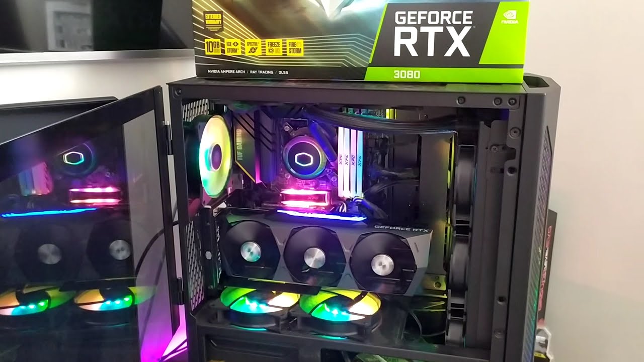 RTX 3080 ZOTAC TRINITY OC UNBOXING/FUNCIONANDO!!!! - YouTube