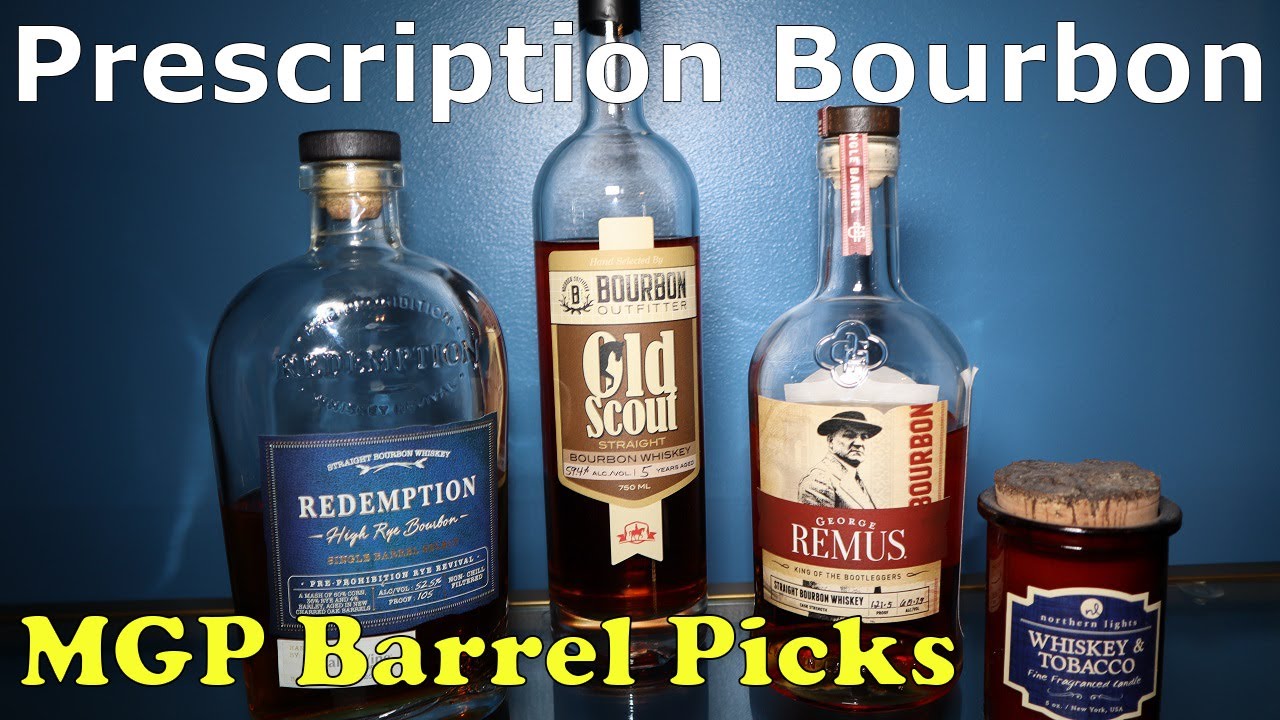 Review of 3 MGP Bourbon Whiskey Store Picks (Barrel Picks) - YouTube