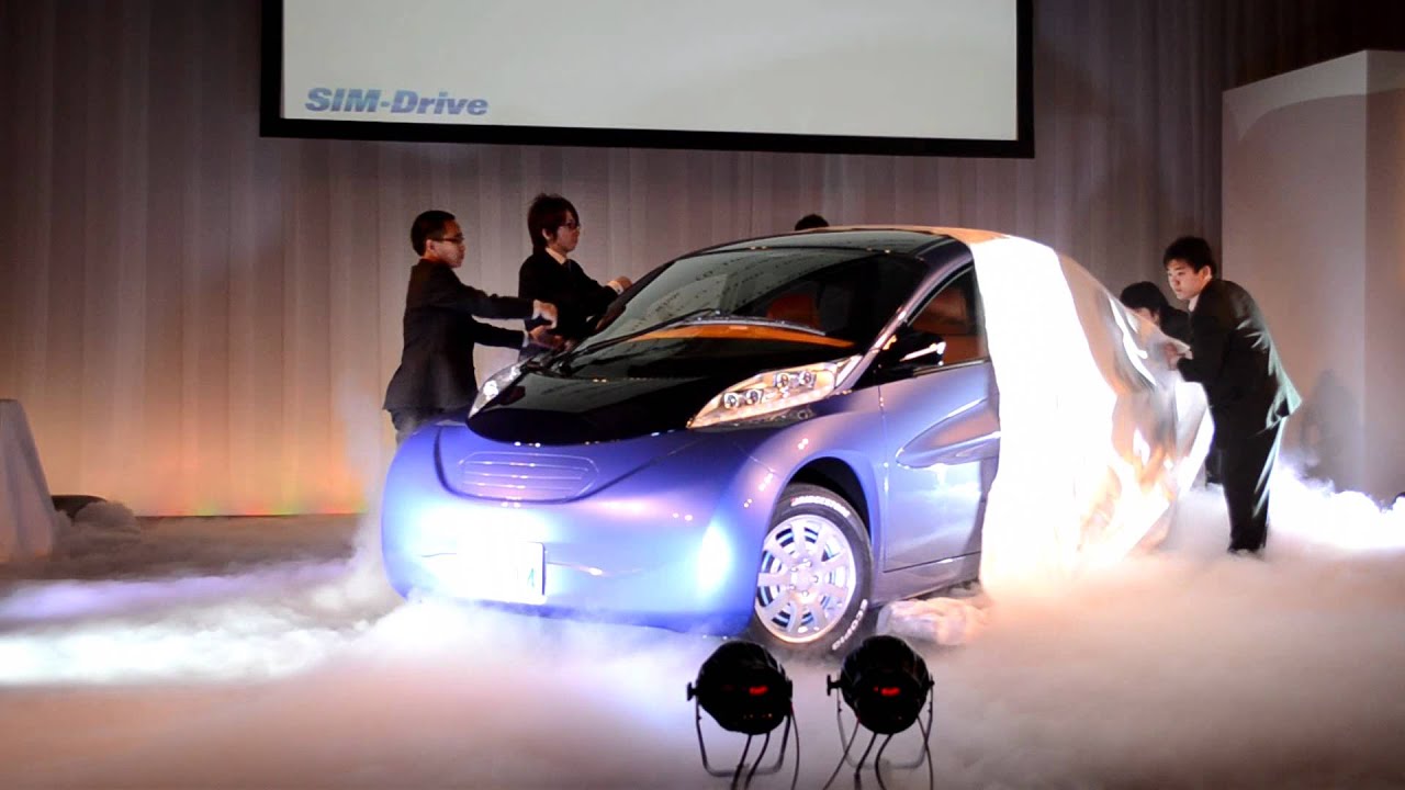 SIM-Driveの先行開発車2号SIM-WIL - YouTube