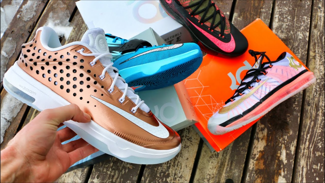 MY NIKE KD SNEAKER COLLECTION - YouTube
