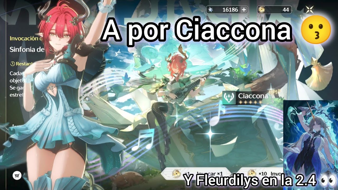 A por la Carlotta Verde (Ciaccona), Tiradas en Wuthering Wawes 2.3 ...